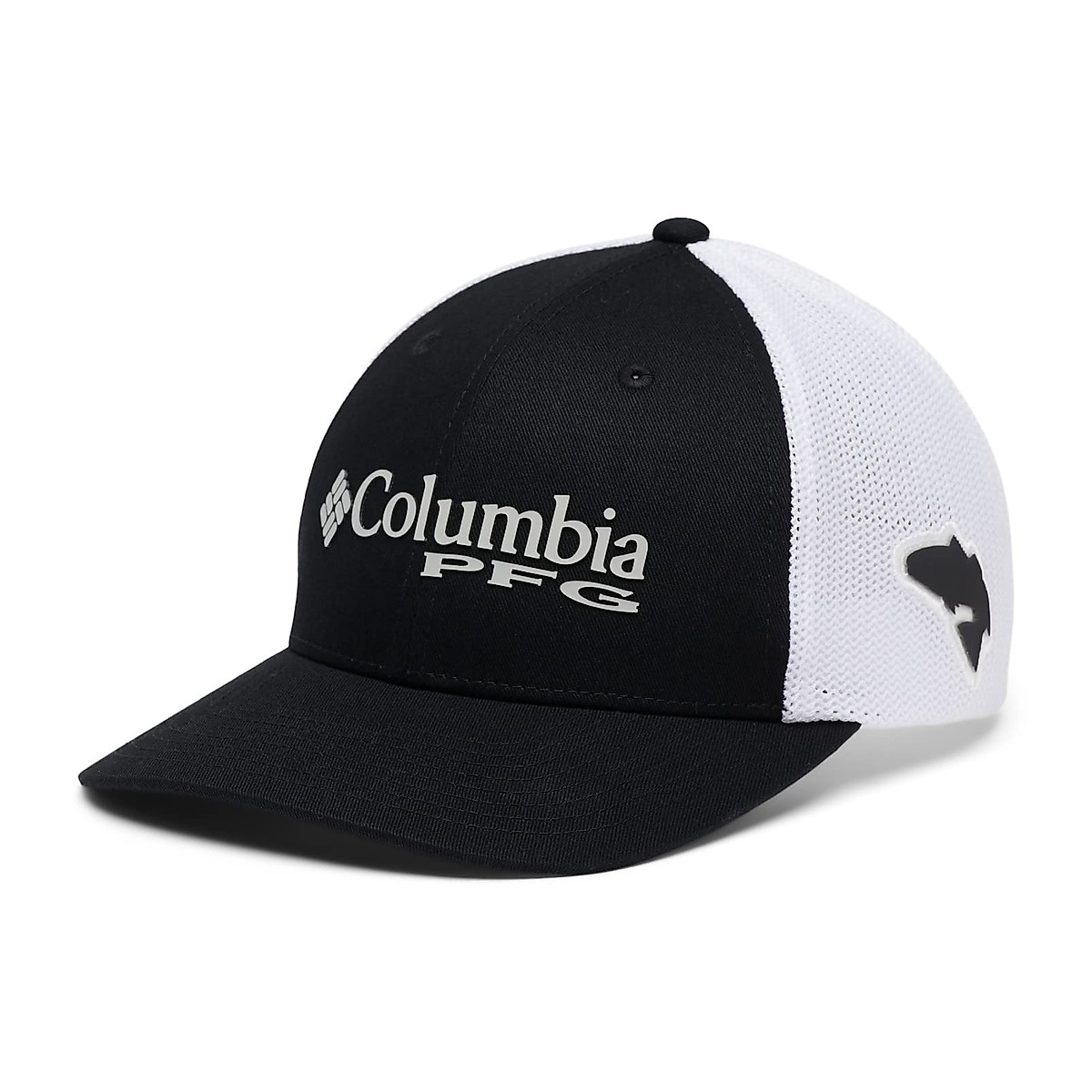 Columbia womens PFG Mesh Ball Cap, Black, Large-X-Large US
