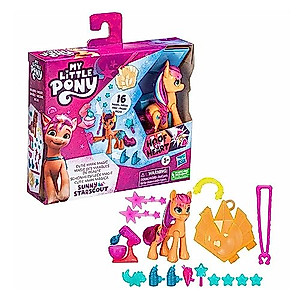 My Little Pony: Make Your Mark Toy Cutie Magic Sunny Starscout - 3-Inch Hoof to Heart with Surprise Accessories, Ages 5 and Up