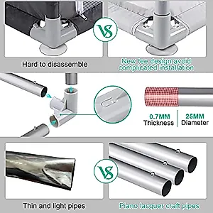 EIH 79 Inch x 59 Inch Large Baby Playpen with Ocean Ball Pit & 100PCS Balls Play Yard for Babies and Toddlers Indoor and Outdoor Kids Activity Center, Dark Grey