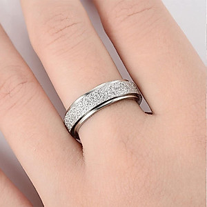 LIU JUN Frostaly Ion Spinning Ring,Frostaly Ion Spinning Ring Weight Loss,Frostaly Spinning Ring（size9