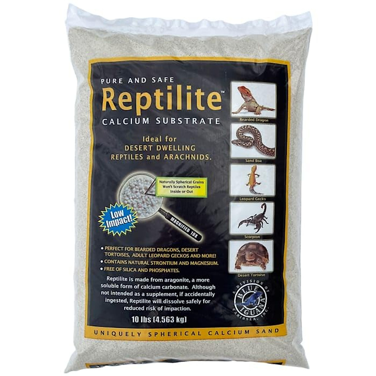 Carib Sea Reptilite Natural Calcium Sand 10LBS