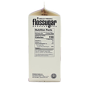 Gold Medal White Citrus Candy Floss Sugar, 52 oz - 1/2 Gallon