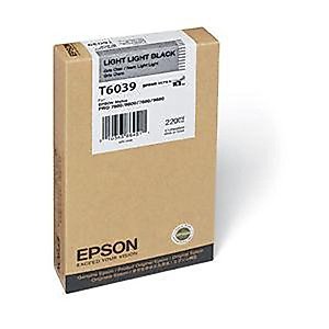 Epson UltraChrome K3 Ink Cartridge - 220ml Light Light Black (T603900)