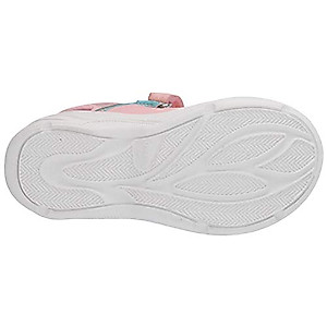 OshKosh B'Gosh Girls Selene Bump Toe Sandal, Light Pink, 5 Toddler