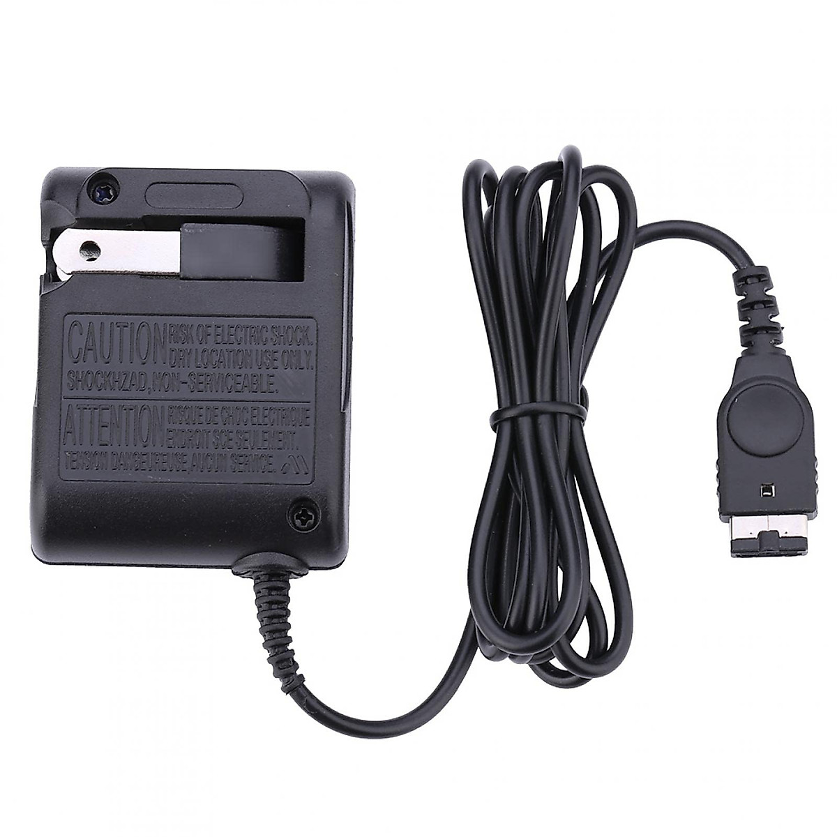 Wall Charger for NDS GBA SP Game Console, Wall Charger Adapter US 2-pin Plug for NDS Gameboy Advance GBA SP Game Console US Plug 110-240V, 113cm/ 44.5inch