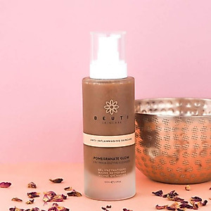 Beuti Skincare - Detoxifying 3-in-1 Pomegranate Glow Enzyme Cleanser | Clean + Natural Pomegranate-Based Skincare (2.5 fl oz | 100 ml)