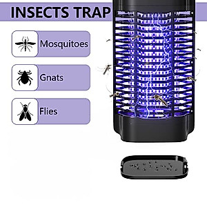 Bug Zapper for Outdoor and Indoor,Powerful Electric Mosquito Zapper Insect Killer,Insect Fly Trap Mosquito Trap for Backyard, Garden, Patio, Home