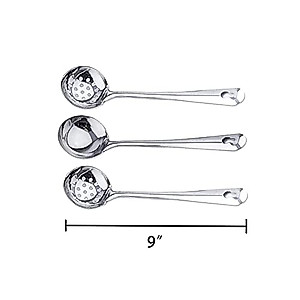 TAYAMA Stainless Steel Hot Pot With Divider, Silver, 11 inch