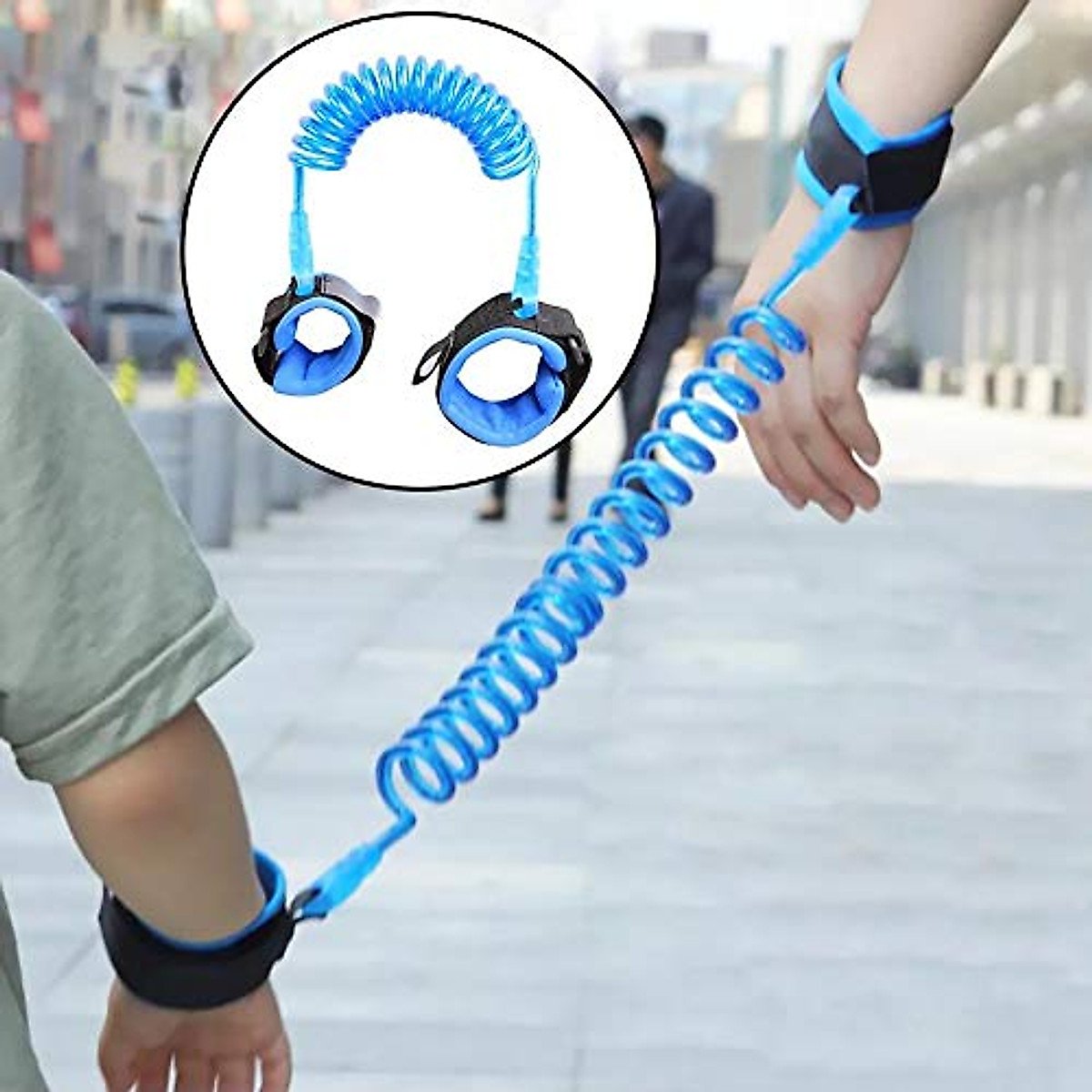 GUAGLL Anti Lost Wrist Link, Outdoors Safety Wrist Link Rope For Toddlers, Babies and Kids