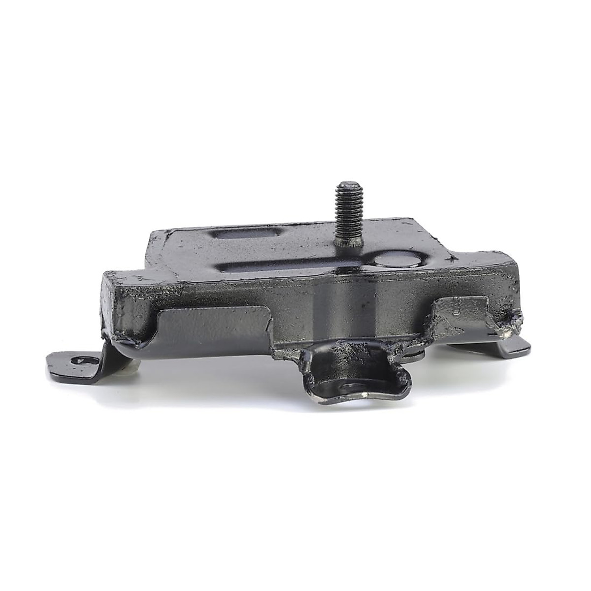 A-Partrix 2 Front Engine Mounts Fits Ford F-100 1977-1979, F-150 1977-1979, Bronco 1978-1982, F-250 1977-1982, F-350 1977-1982 (Black, Steel, Aluminum, Zinc, Unfinished, 2 Count)