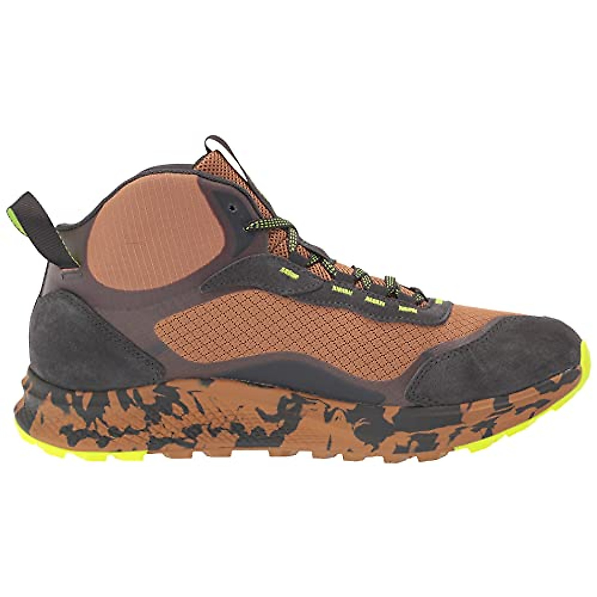 Under Armour Men's Charged Bandit Trek 2 PRT Hiking Boot, Antique Ochre (200)/Walnut Brown, 12