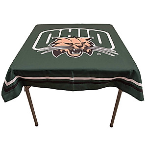College Flags & Banners Co. Ohio Bobcats Logo Tablecloth or Table Overlay