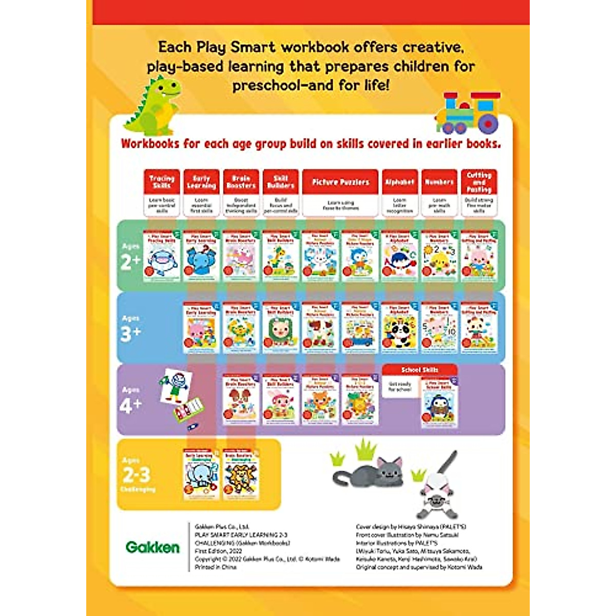 Play Smart Early Learning: Pre-k Activity Workbook : Learn Essential First Skills: Tracing, Coloring, Shapes, Cutting, Drawing, Picture Puzzles, Numbers, Letters; Go-green Activity-board