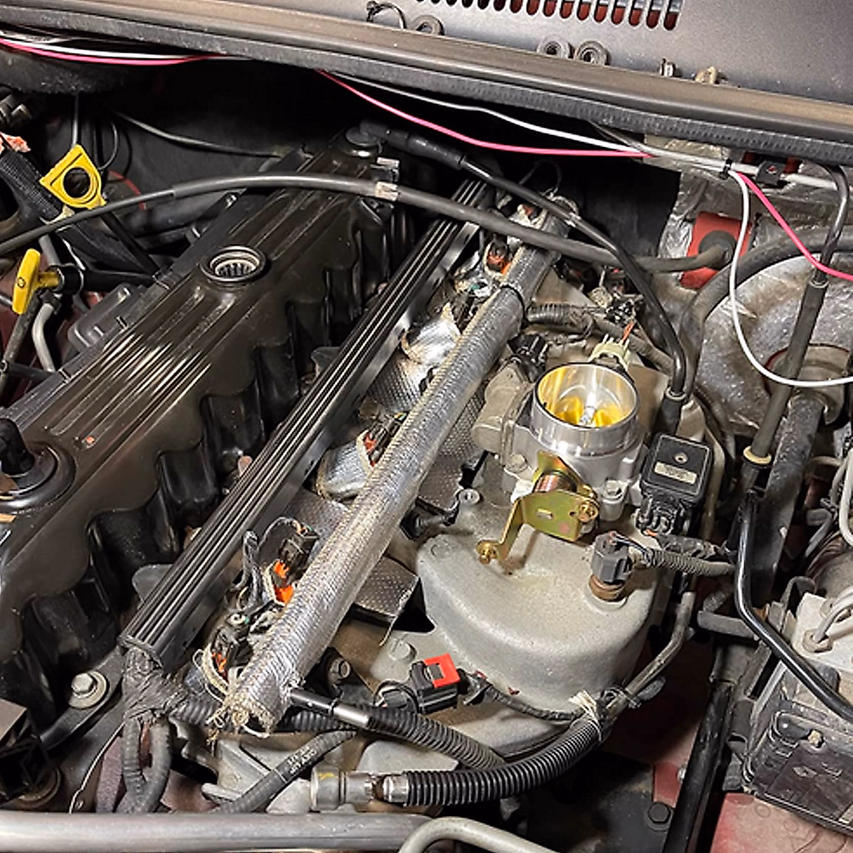 Replace 1724 62mm Throttle Body for 1991-2003 Wrangler Cherokee 4.0L YJ TJ XJ ZJ WJ High Flow Power