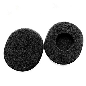 Rhinenet Replacement Earpad Ear Pads Cushion Sponge Foam Covers Compatible for Logitech H800 Wireless Headphones Headset Original Soft Comfortable Foams Durable Flexible Noise Isolation 4pcs Black