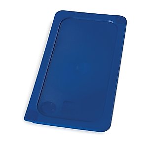 Carlisle FoodService Products 3058060 Smart Lids Third Size Polyethylene Lid, Dark Blue, 1 Count (Pack of 1)