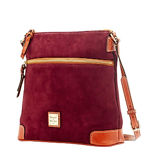 Dooney & Bourke Handbag, Suede Crossbody - Wine