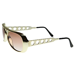zeroUV Classic TCB Elvis Celebrity Style Aviator Sunglasses