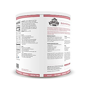 Augason Farms Buttermilk Pancake Mix 3 lbs 4 oz #10 Can