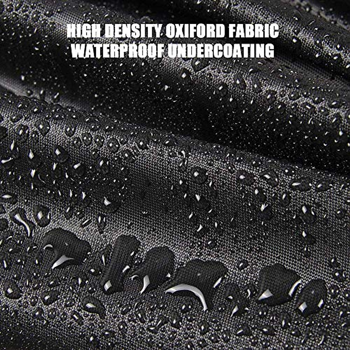 Onlyme Round Fire Pit Cover - 40 Inch Waterproof Firepit Cover for Outdoor Patio Firepit - 420D Durable Anti-Fading Outdoor Fire Pit Cover