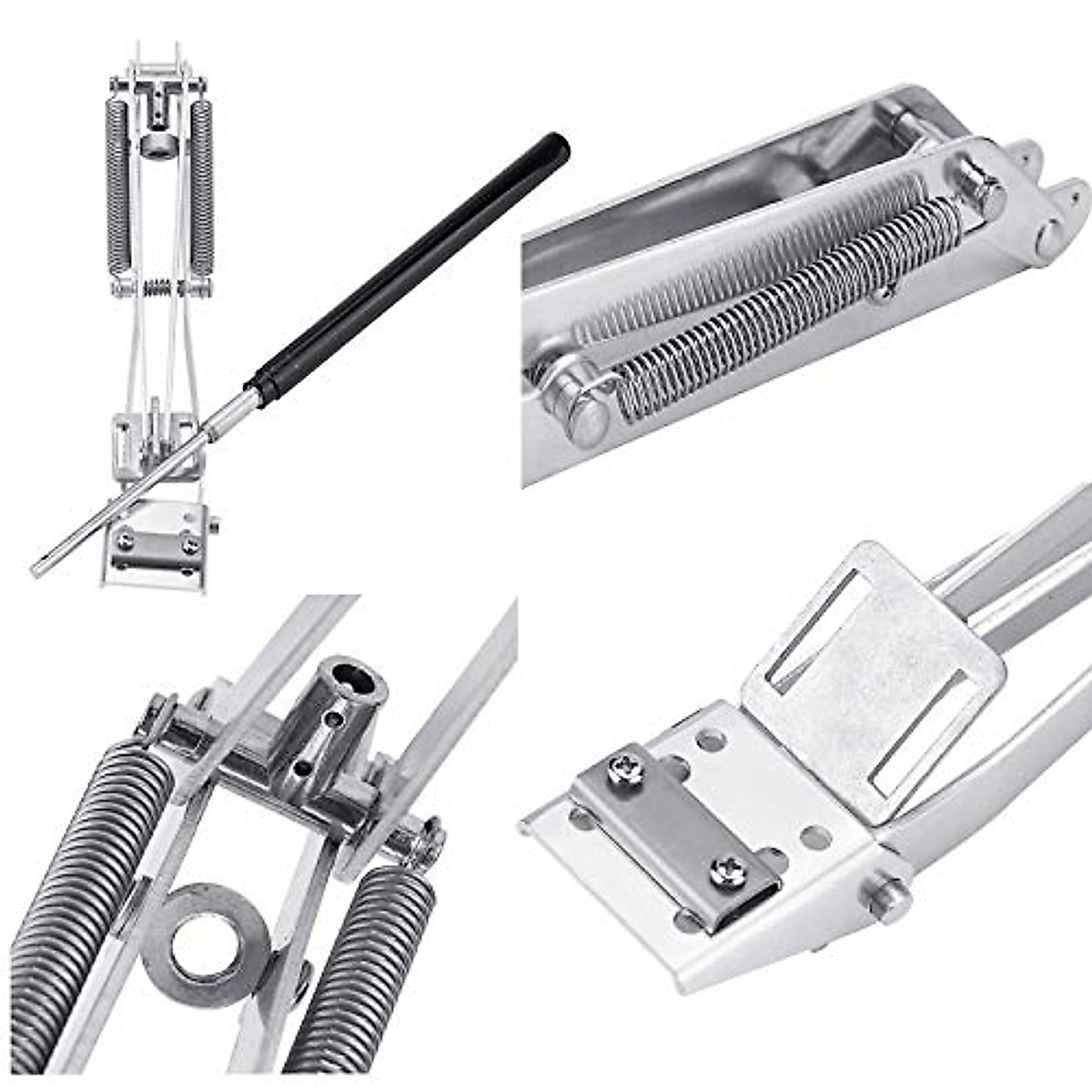 Wiwir Auto Vent Opener Solar Heat Sensitive Automatic Greenhouse Window Opener Auto Vent Kit for Garden Greenhouses Roof Ventilation Lifts 30 Lbs(Double Spring Vent Opener)