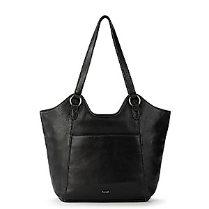 The Sak womens Sierra Leather Shopper, Black Ii, One Size US