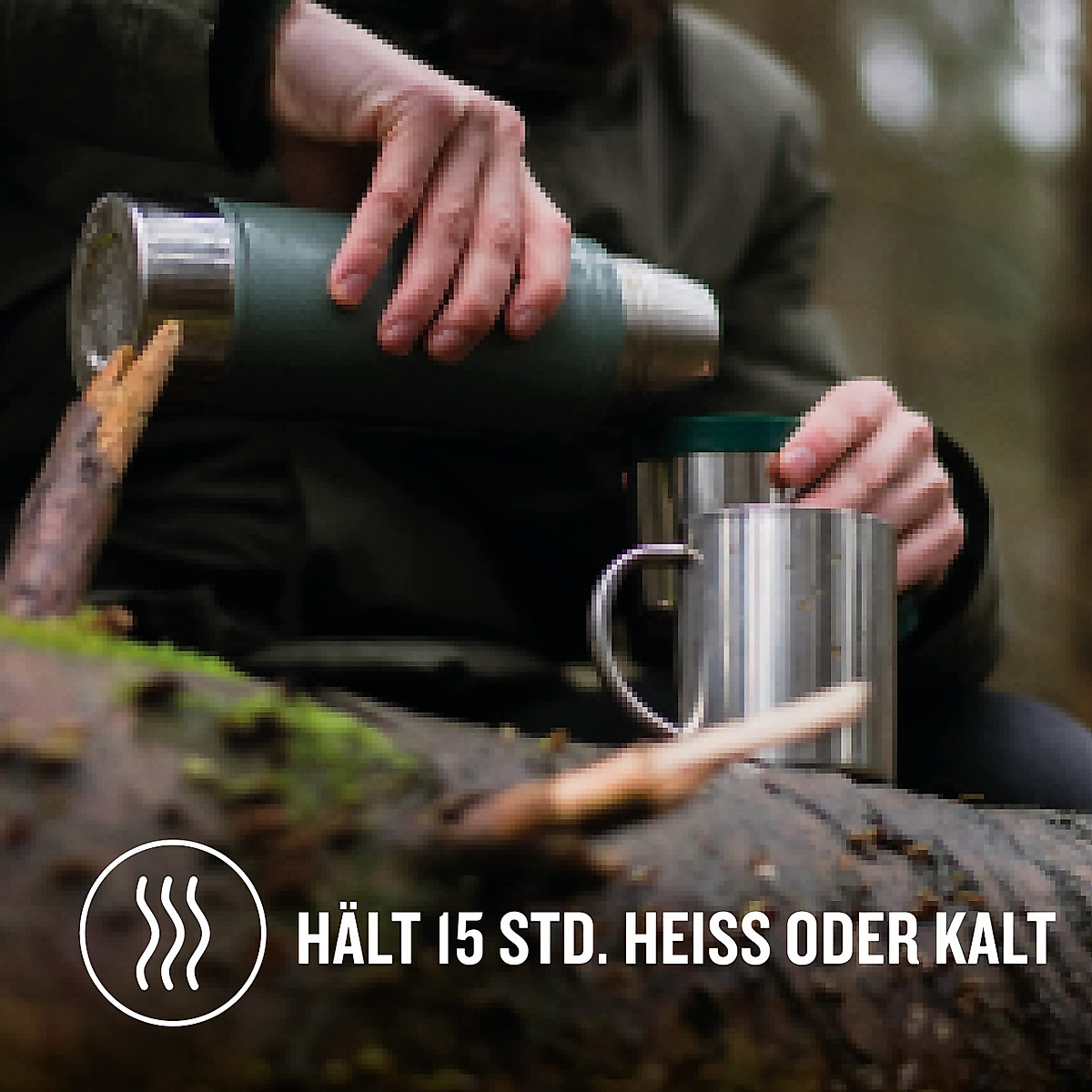 STANLEY Classic 0.47 Bottle gren