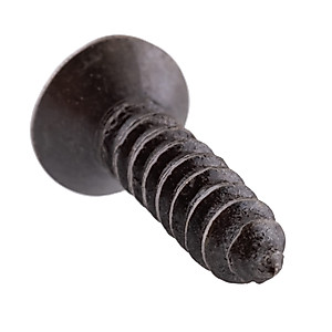 #4 x 1/2" Antique Copper Flat Head Phillips Wood Screws - Pack of 100 - Self Tapping Screws for Wood - FH412-SACQ