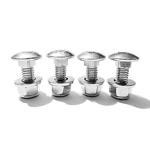 4pcs 710-0451,736-0242,712-04063 Snow Blower Skid Slide Shoe Mounting Bolts Kit for MTD 784-5580,Oregon 73-031, Rotary 8828, Stens 780-420 and Others.