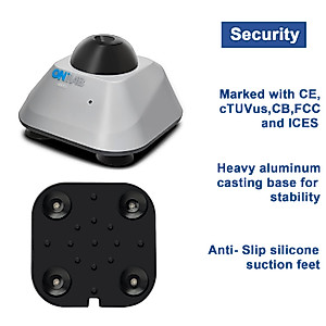 ONiLAB Mini Vortex Mixer with Touch Function, Lab Mixing, Nail Polish,Tattoo Ink,Eyelash Adhesives and Acrylic Paints Mixing, Lab Vortexer for Tubes,Include 120 pcs Stainless Steel Mixing Balls