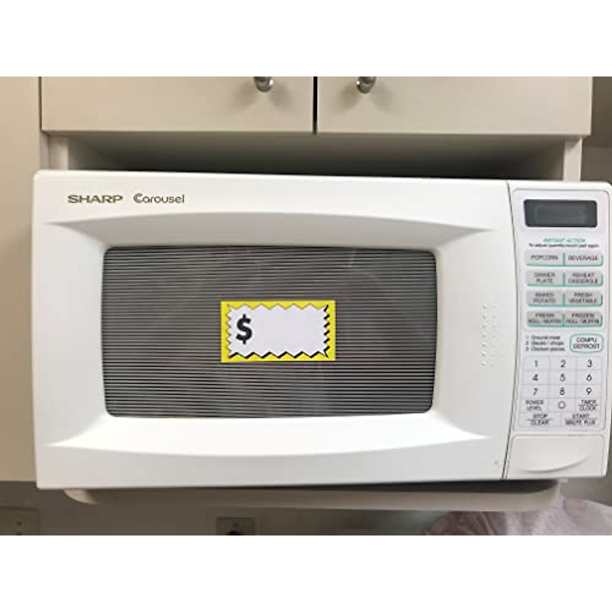 Sunburst Systems 7071 Large Item Pricing Stickers, 75 Count, with Space to Write Pricing