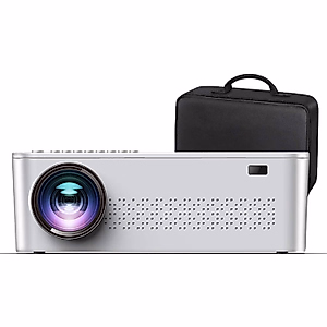 JIFAR HD Projector with WiFi and Bluetooth, 5G WiFi Native 1080P 12000L Outdoor Projector Support 4K 450" Display, Mini Portable Movie Projector, for PPT, Dolby, TV, VGA, Laptop, iOS & Android Phone