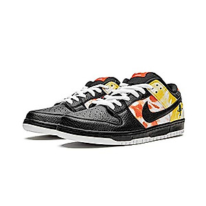 Nike Mens Sb Dunk Low Tie-Dye Rayguns 2019 - Black/Orange-flash Bq6832 001 Size - 10.5