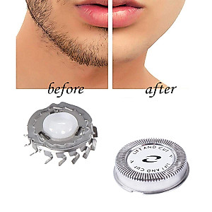 HQ56 Shaving Heads, Shaver Heads Blades Compatible with Ph-ilips Norelco Replacement Electric Shaving Head Razor Blades Hq55 Hq4+ Hq3