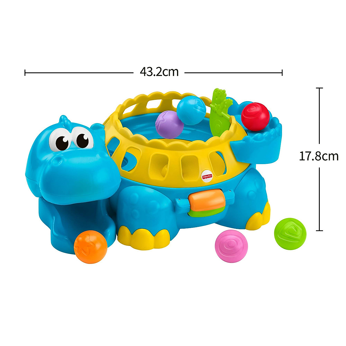 Fisher-Price Go Baby Go! Poppity Pop Musical Dino