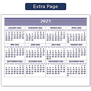 AT-A-GLANCE 2023 Weekly Desk Calendar Refill, Flip-A-Week, 6" x 7" (SW705X50)