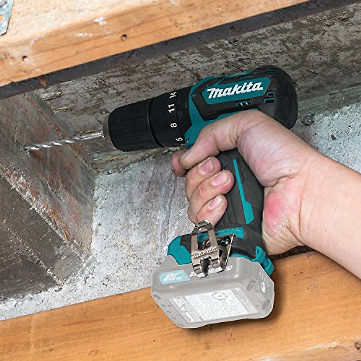 Makita PH05Z 12V max CXT Lithium-Ion Brushless Cordless 3/8" Hammer Driver-Drill, Tool Only