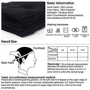 SVPRO Rechargeable Battery Heated Beanie Hat,7.4V Li-Polymer Battery Warm Winter Heated Cap, Heated Hat Work up to 7H with 3 Heat Settings