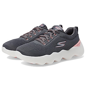 Skechers Go Walk Massage Fit Gray/Pink 9 B (M)