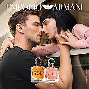 GIORGIO ARMANI Emporio Armani Stronger With You for Men Eau de Toilette Spray,1.7 oz