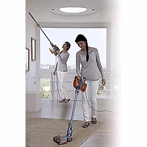 SharkNinja HV301 Rocket Stick Vacuum, Orange and Gray - Renewed, 1 Count (Pack of 1) (Renewed)