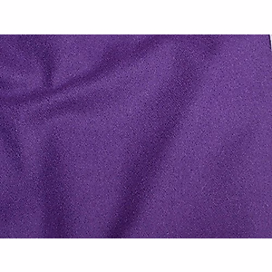 Purple Heavy Weight Wool Blend Fabric (Purple)