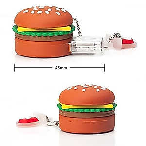 64GB USB Flash Drive Hamburger-Shaped, BorlterClamp Novelty USB Drive Thumb Drive Memory Stick for External Data Storage