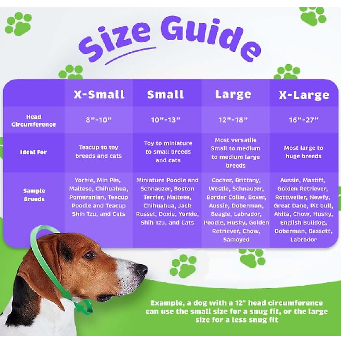 Happy Hoodie The Original Calming Band for Dogs & Cats - for Anxiety Relief – Noise Canceling for Fireworks, Thunderstorms, Pet Grooming & Force Drying - Dog Calming Aid Since 2008 (X-Large, Blue)