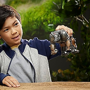 Transformers Toys Rise of The Beasts Movie, Smash Changer Rhinox Converting Action Figure for Ages 6 and up, 9-inch