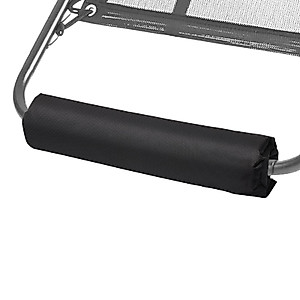 Zero Gravity Chair Cushion for Foot Rest, COITEK Long 15.9in Chair Footrest Cushion for Universal Folding Reclining Patio Chairs Outdoor Patio Lawn Camping Use