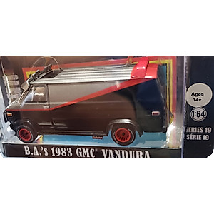 Collectibles Greenlight 44790-B The A-Team (1983-87 TV Series) 1983 GMC Vandura 1:64 Scale