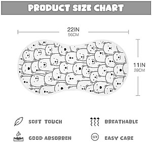 vvfelixl Muslin Burp Cloths Polar Bear Baby Washcloths for Baby Girl Boys 2 Pack White