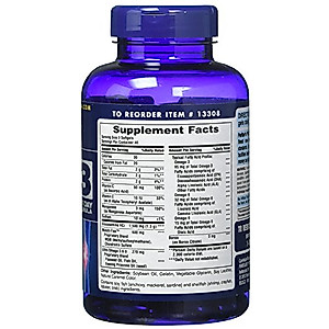 Glucosamine, Chondroitin & MSM with Omega 3, 6, 9, Supports Joints to Promote Joint Comfort and Flexibility, 120 Count by Puritan's Pride