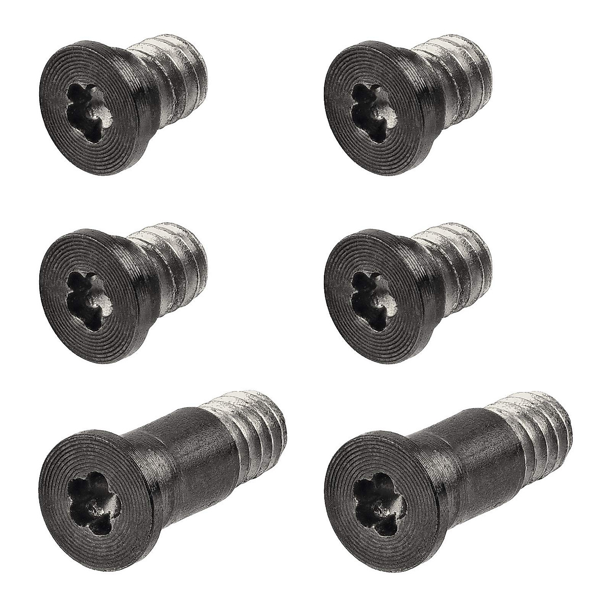 Willhom Bottom Case Screws (Pentalobe P5) 6 pcs Replacement for MacBook Pro 13" (2016-2017) A1706 (2018-2019) A1989 (Space Gray)